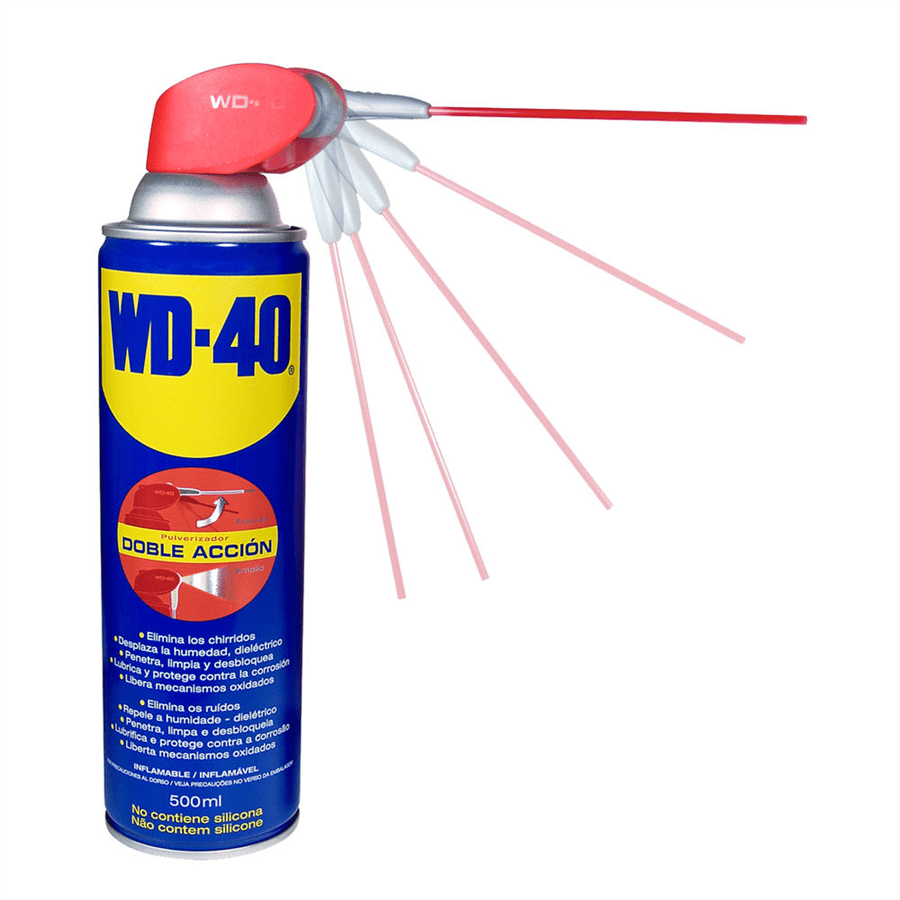 AFLOJATODO SPRAY WD-40, BOTE 500 ML - Casa Pastor S.L.